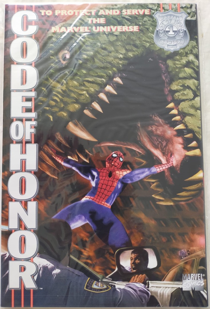 Code of Honor #1 Brad Parker, Tristan Shane, Chuck Dixon, Spider-Man ...