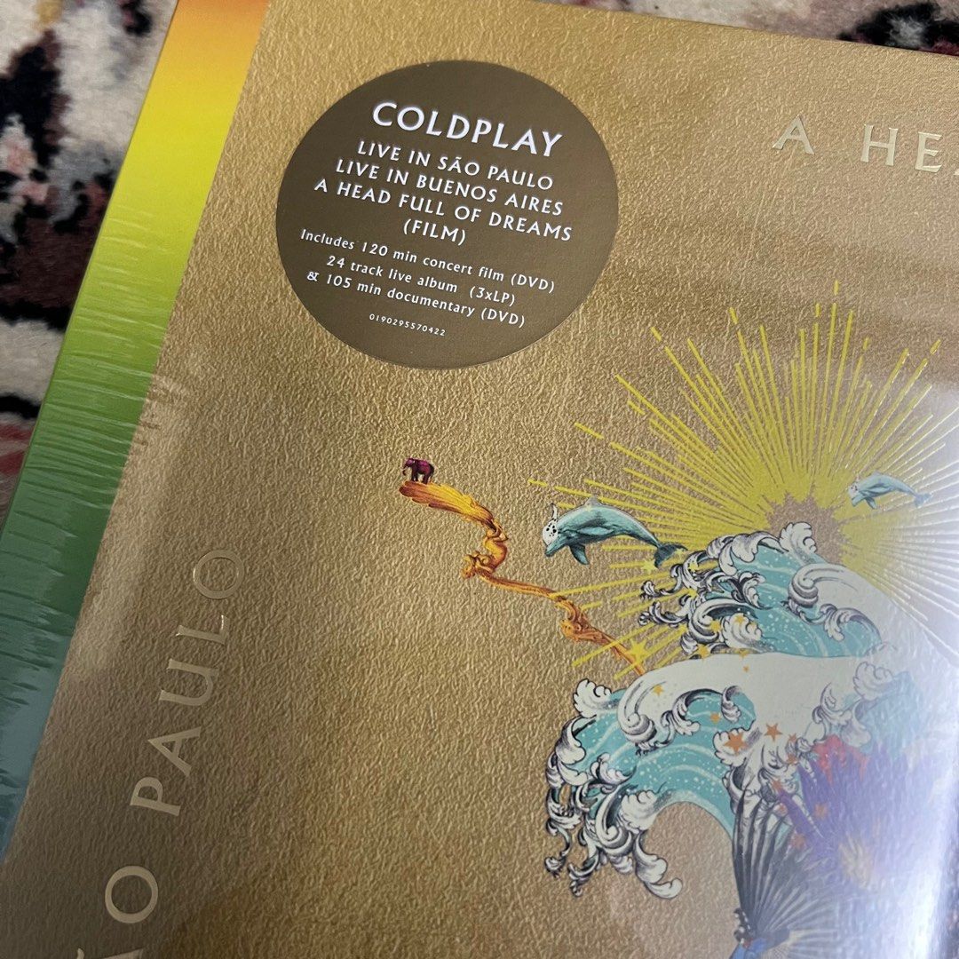 Coldplay The Butterfly Package Live, Hobbies & Toys, Music & Media ...