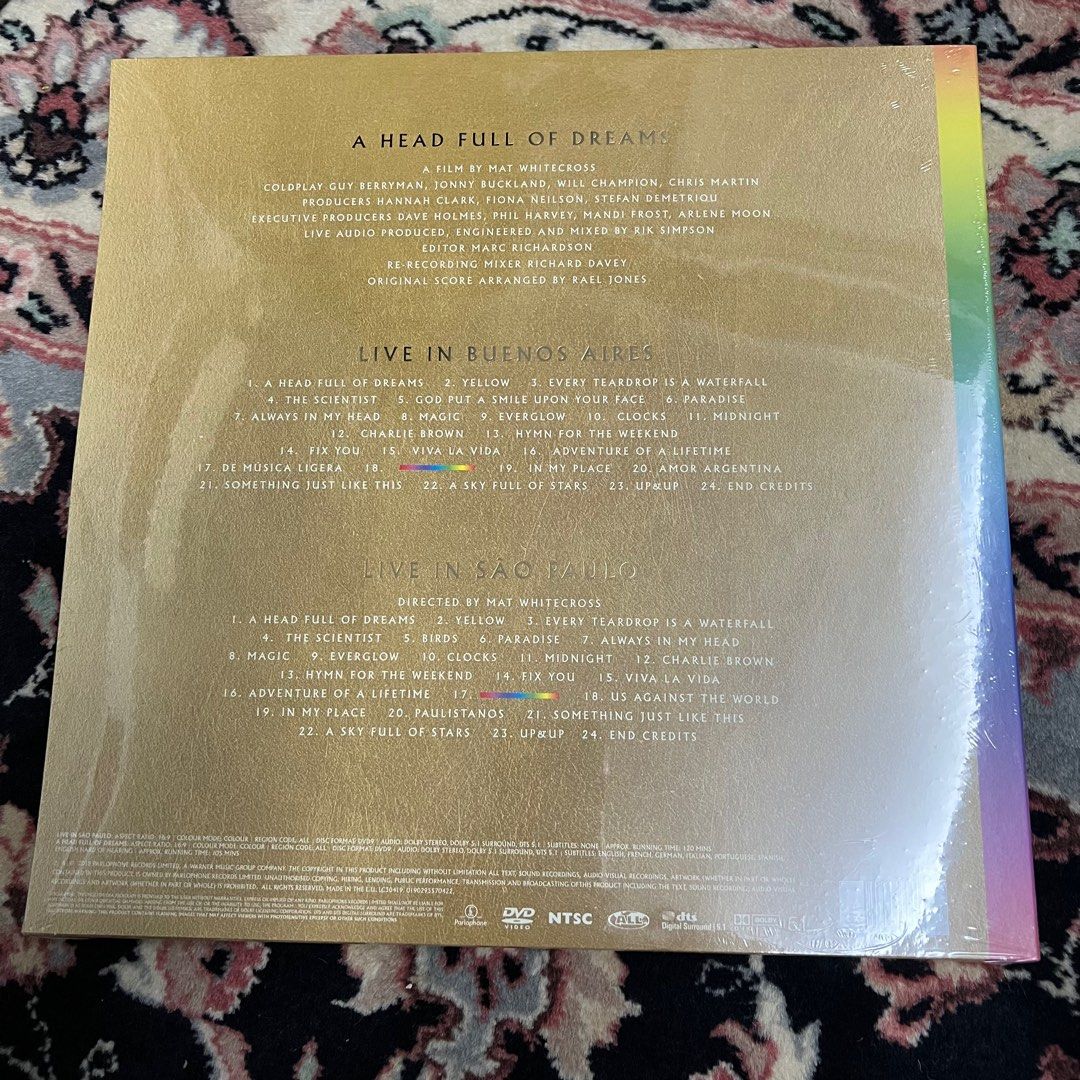 Coldplay The Butterfly Package Live, Hobbies & Toys, Music & Media ...