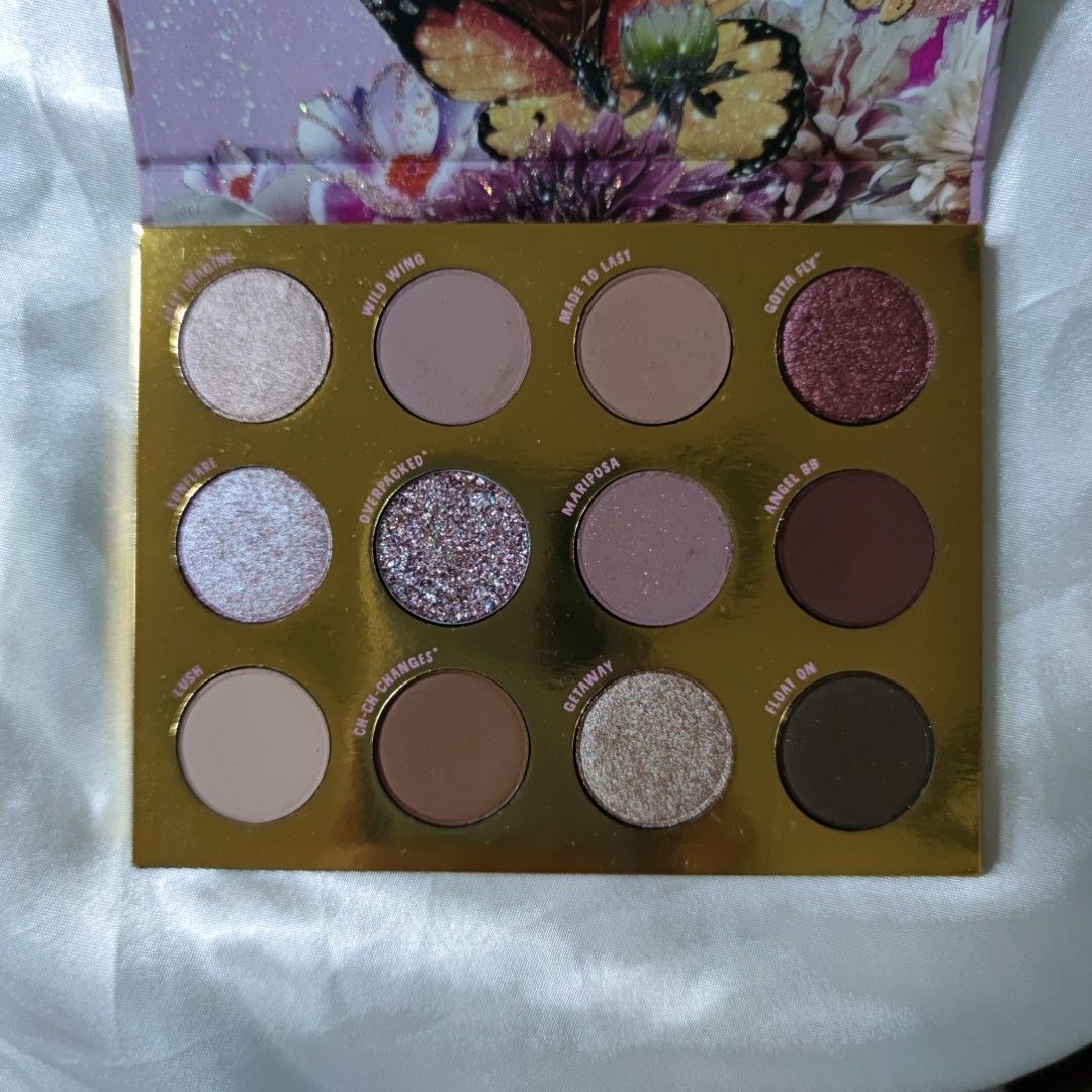 Colourpop flutter by butterfly eyeshadow palette on Carousell