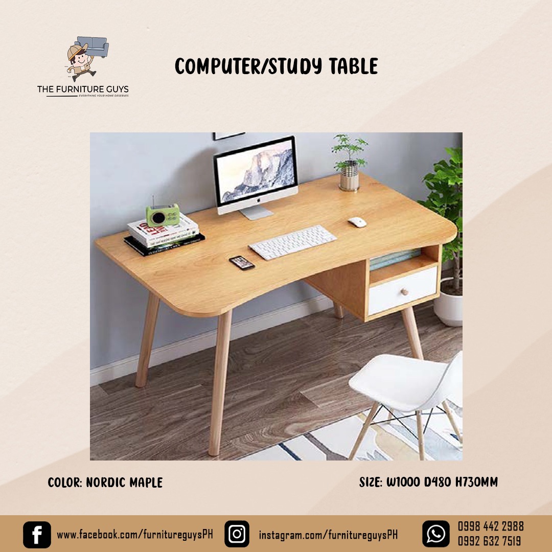 COMPUTER TABLE, STUDY DESK, Furniture & Home Living, Furniture, Tables & Sets on Carousell