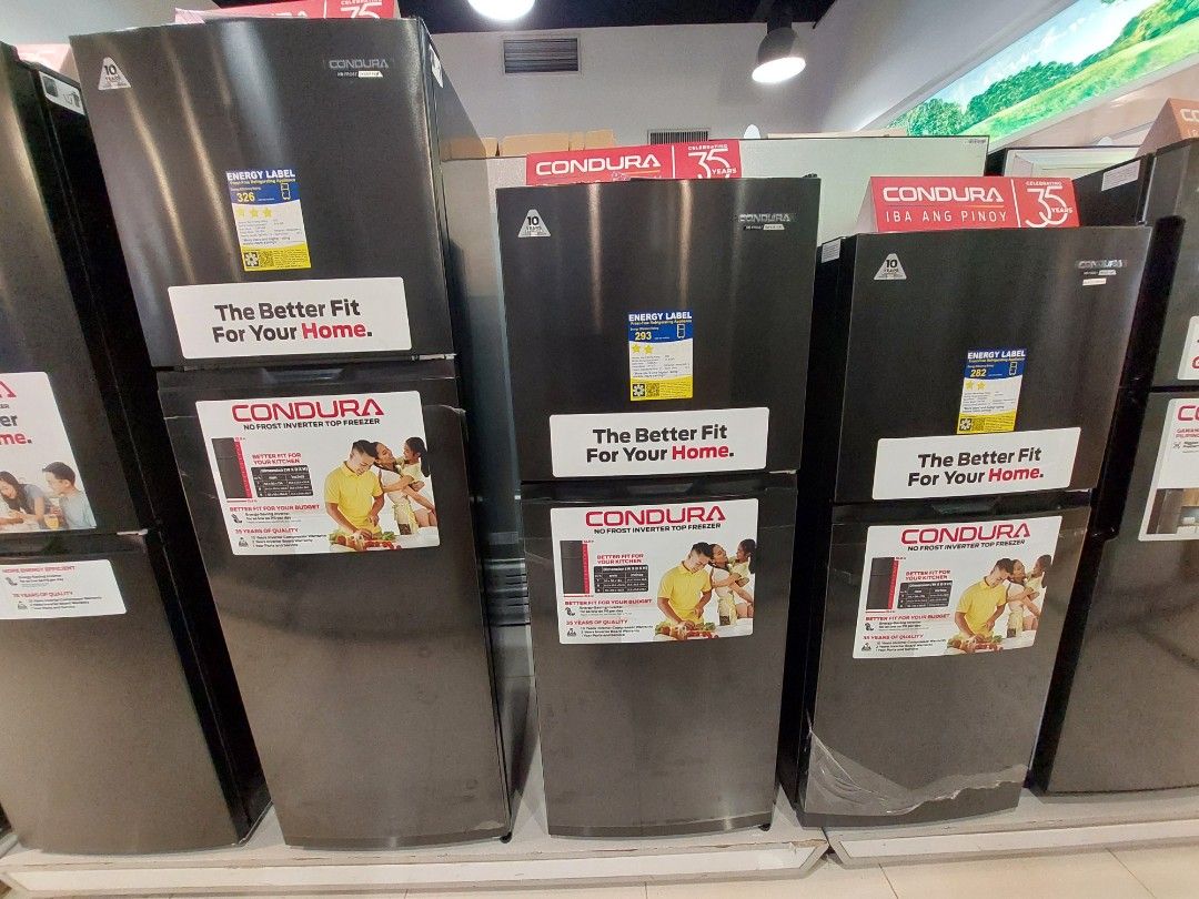 CONDURA NO FROST INVERTER TWO DOOR REFRIGERATOR, TV & Home Appliances ...