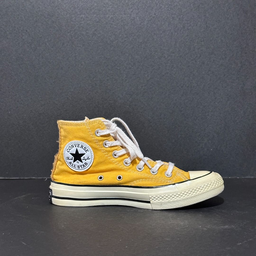 CONVERSE CHUCK TAYLOR SUNFLOWER 70s, Women's Fashion, Footwear ...