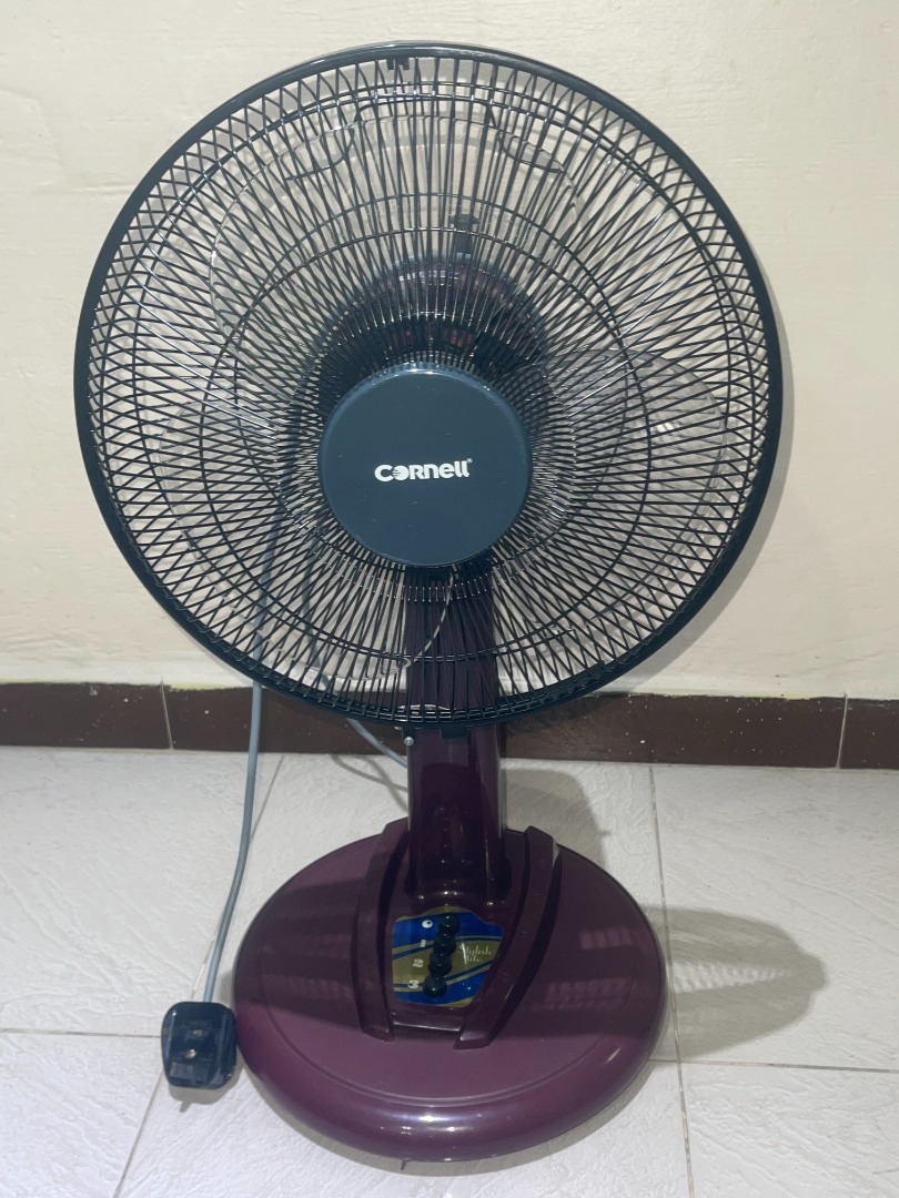 Cornell 12" Electric Desk Fan., Furniture & Home Living, Lighting ...