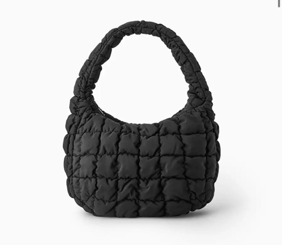 COS mini quilted bag black BNWT from Aus, Women's Fashion, Bags ...