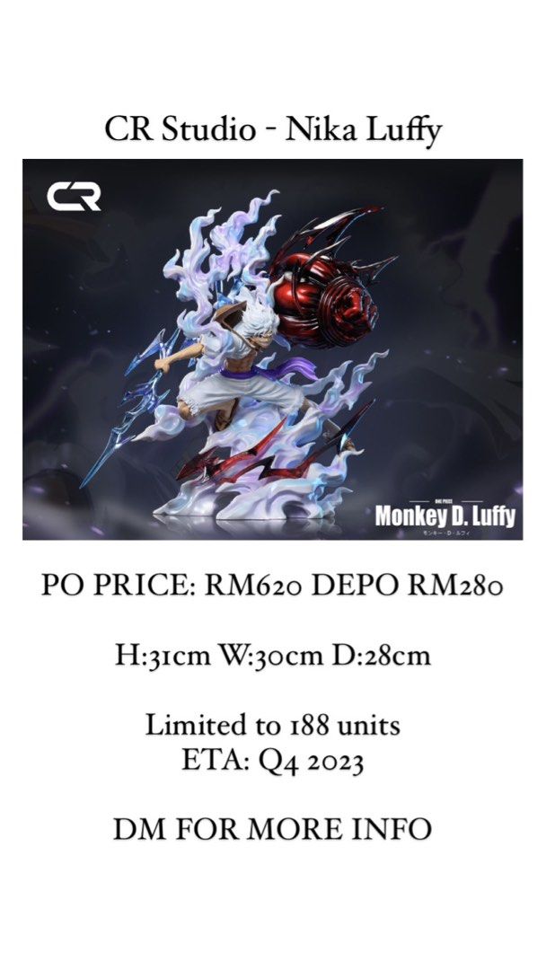 CR Studio - Nika Luffy, Hobbies & Toys, Toys & Games on Carousell