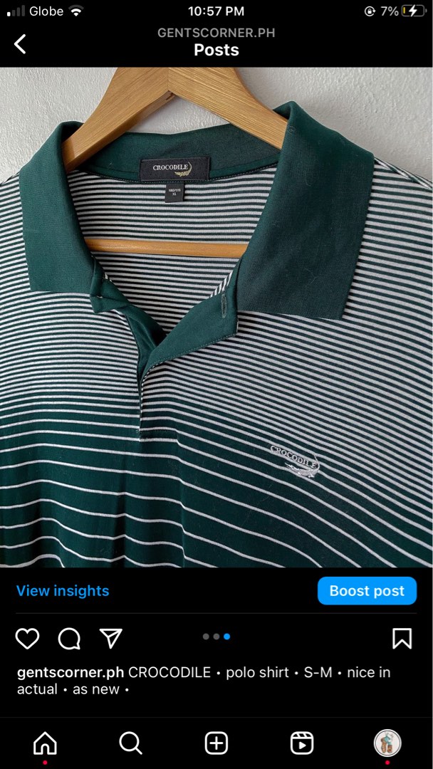 Crocodile, Men's Fashion, Tops & Sets, Tshirts & Polo Shirts on Carousell