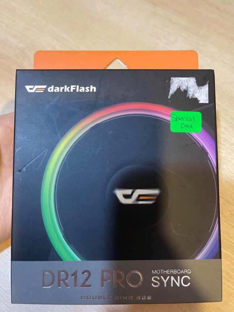 darkFlash DR12 Pro double ring rgb single fan, Computers & Tech, Parts ...