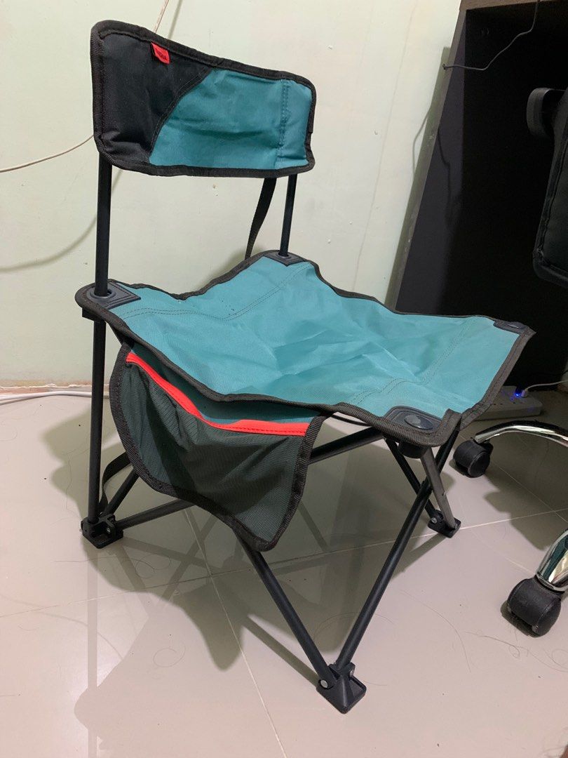 Decathlon Quechua Foldable camping chair, Furniture & Home Living ...