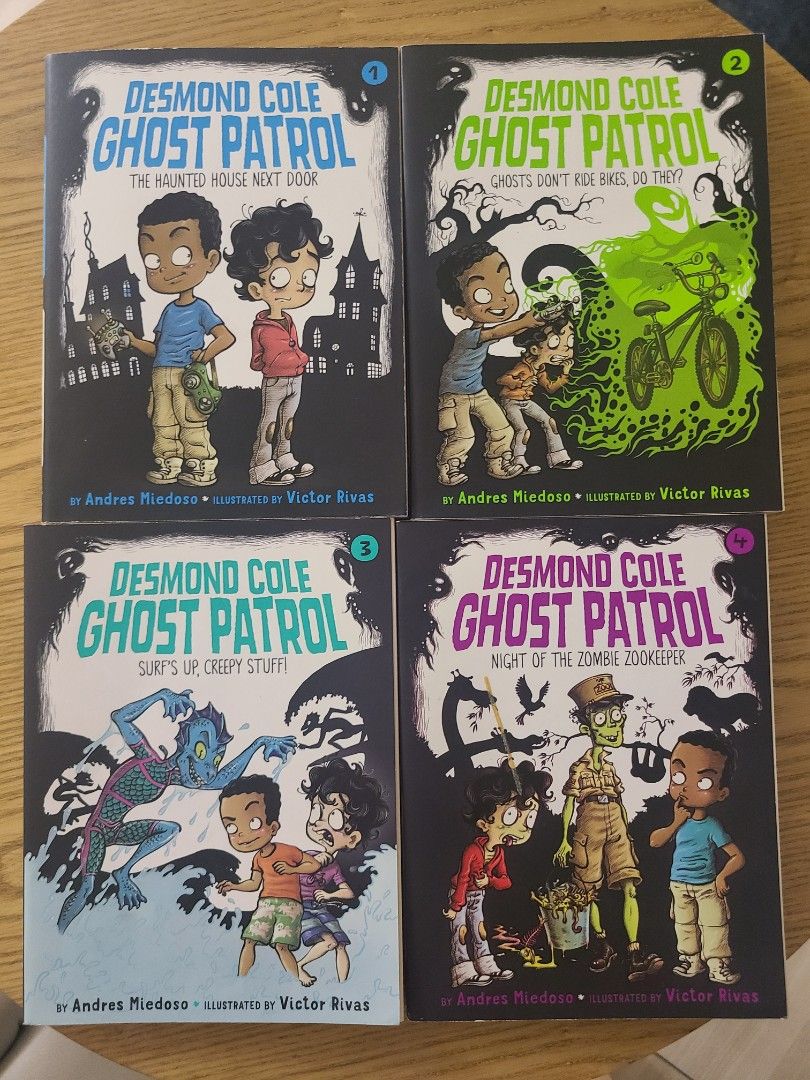 Desmond Cole Ghost Patrol, 興趣及遊戲, 書本 & 文具, 小說 & 故事書 - Carousell
