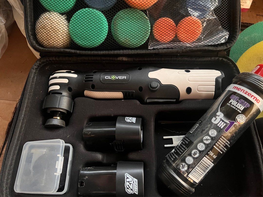 Detailing Kit - Clover Nano Polisher & Northwolf Dual Action Polisher ...