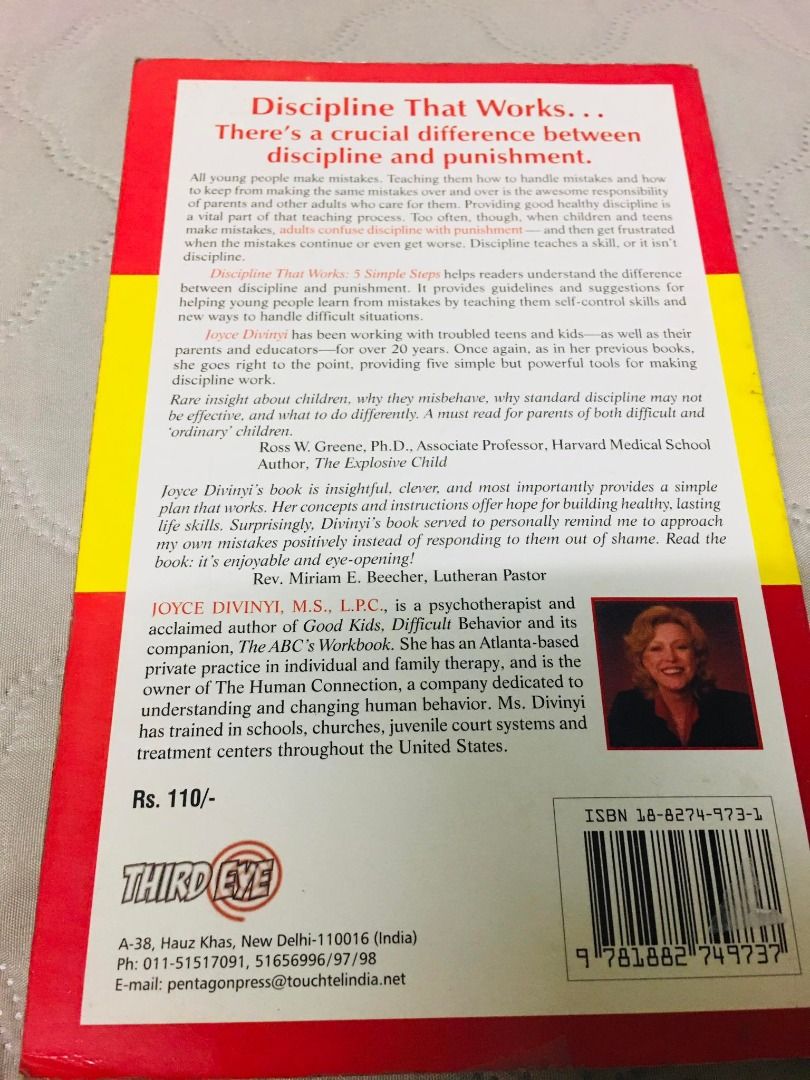 Discipline That Works - 5 Simple Steps, Hobbies & Toys, Books ...