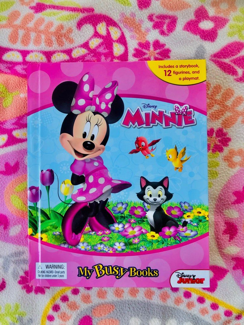 Disney My Busy Books 🐭 Minnie 🎀, Hobbies & Toys, Toys & Games on Carousell