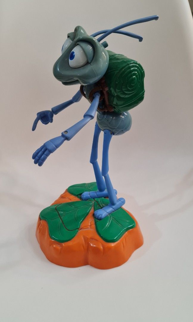 Rare Vintage 1998 Disney Pixar A Bug's Life Flik 12in / 30cm Talking ...