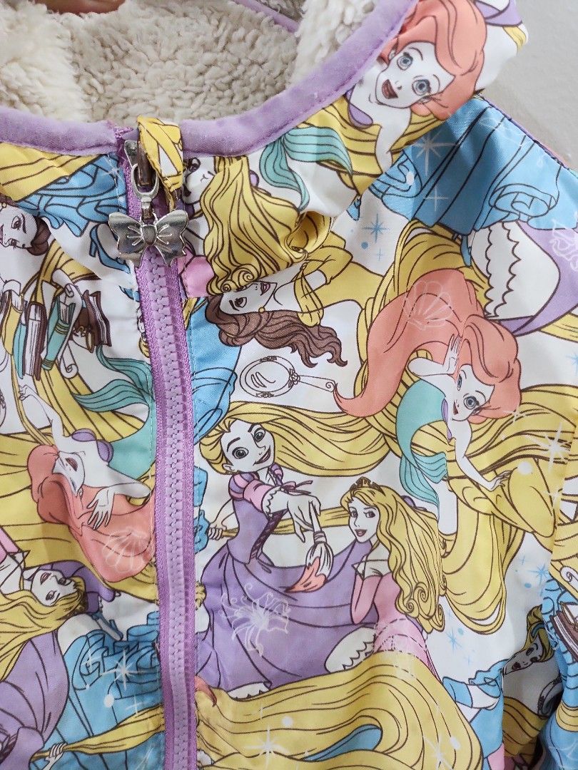 Disney princess jacket for girls on Carousell