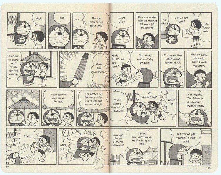 Doraemon Comics Collection by Fujiko F Fujio (8 Books), Hobbies & Toys ...
