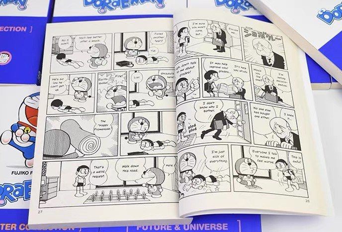 Doraemon Comics Collection by Fujiko F Fujio (8 Books), Hobbies & Toys ...