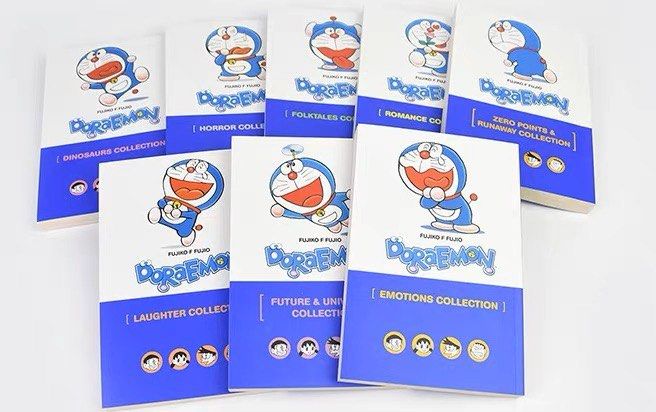 Doraemon Comics Collection by Fujiko F Fujio (8 Books), Hobbies & Toys ...