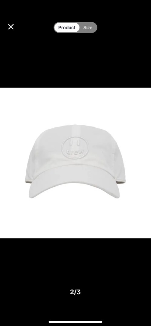 Drew house mascot cap white, Men's Fashion, Watches & Accessories, Caps ...