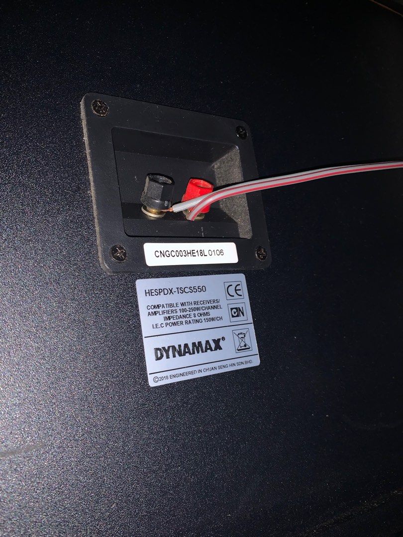 DYNAMAX SPEAKER BOX 12" CS 550, Audio, Soundbars, Speakers & Amplifiers ...