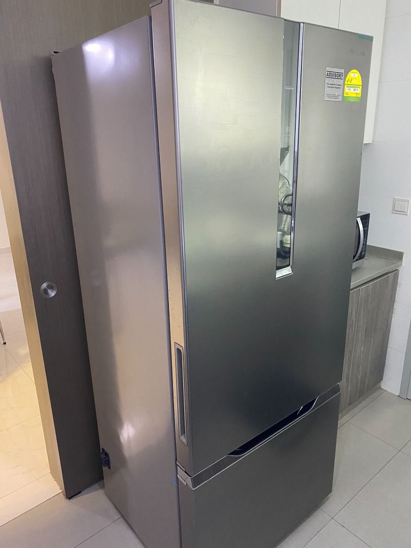 ECONAVI INVERTER Bottom Freezer Silver 2-door Refrigerator NR-BY608XSMY ...