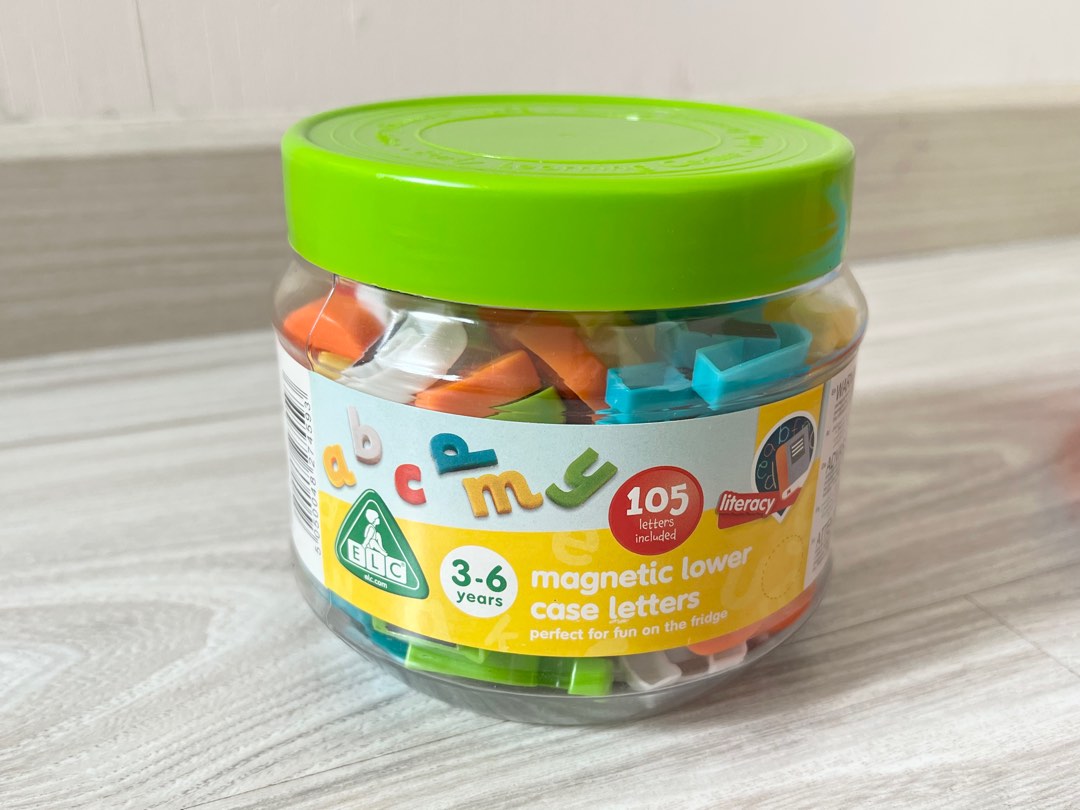 ELC Magnetic Lower Case Letters, Bayi & Anak, Mainan & Baby Walker di ...