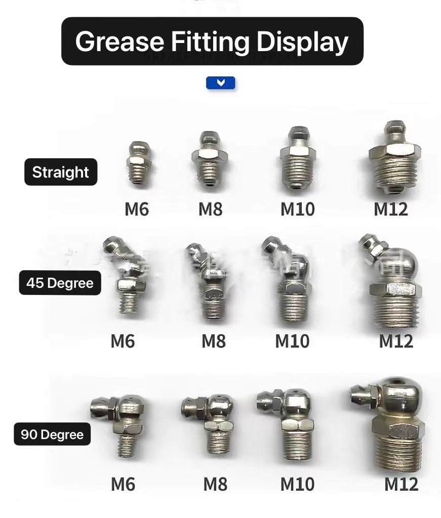 E-shop: 110pc Hydraulic Grease Fitting Assortment, Furniture & Home ...