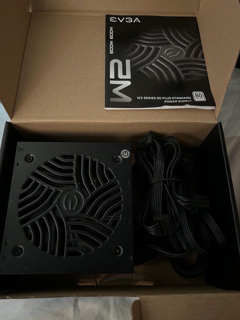 EVGA 500W Power Supply Non- Modular, Computers & Tech, Parts ...