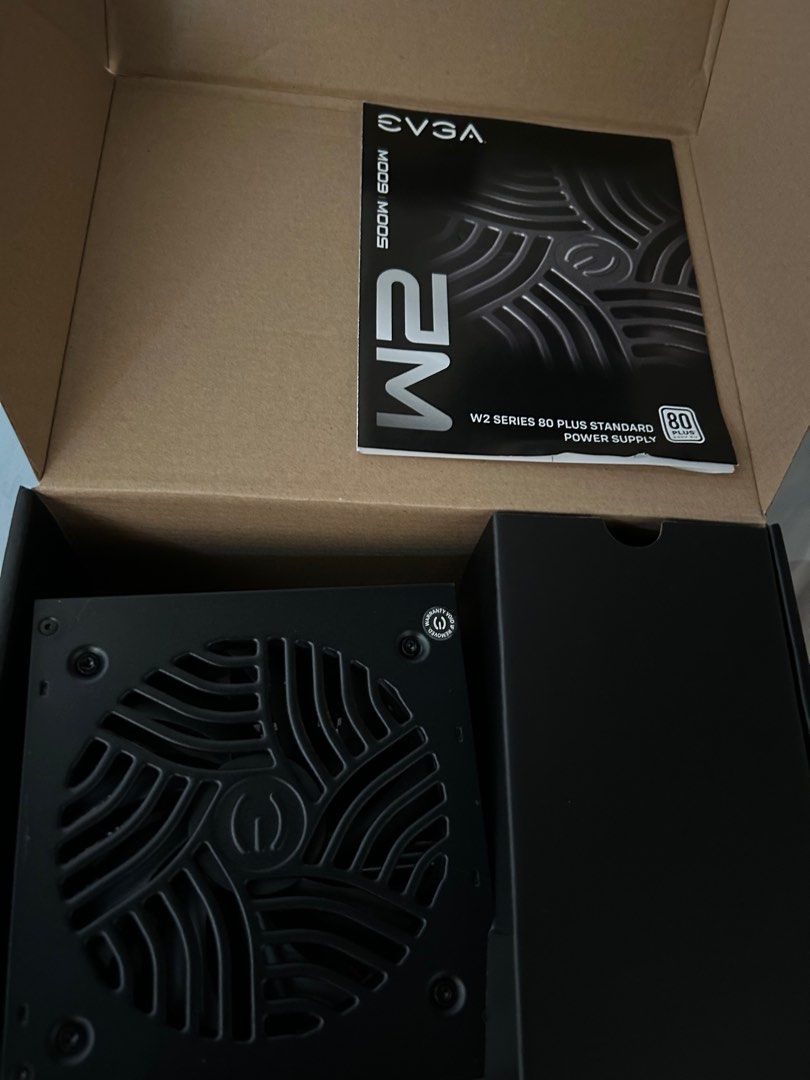 EVGA 500W Power Supply Non- Modular, Computers & Tech, Parts ...