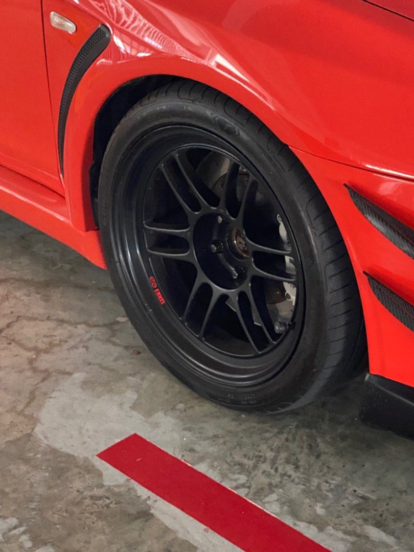 Mitsubishi Evo X /10 Enkei RPF 1 rims for sale , Car Accessories, Tyres ...