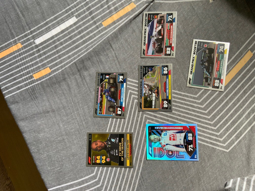 F1 turbo attack cards, 興趣及遊戲, 玩具 & 遊戲類 - Carousell