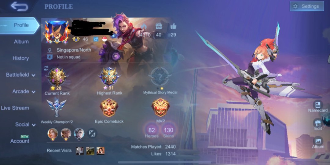 Fanny Aspirant, Video Gaming, Video Games, Others on Carousell