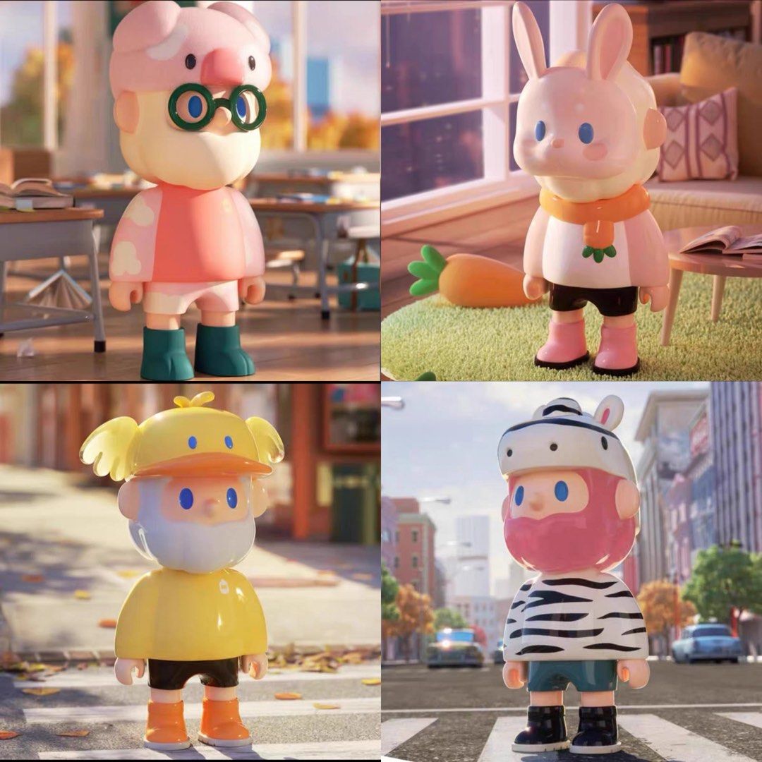 FARMER BOB SOCIAL ANIMAL series / FULL SET / SINGLE BLIND BOX / ABLE TO ...