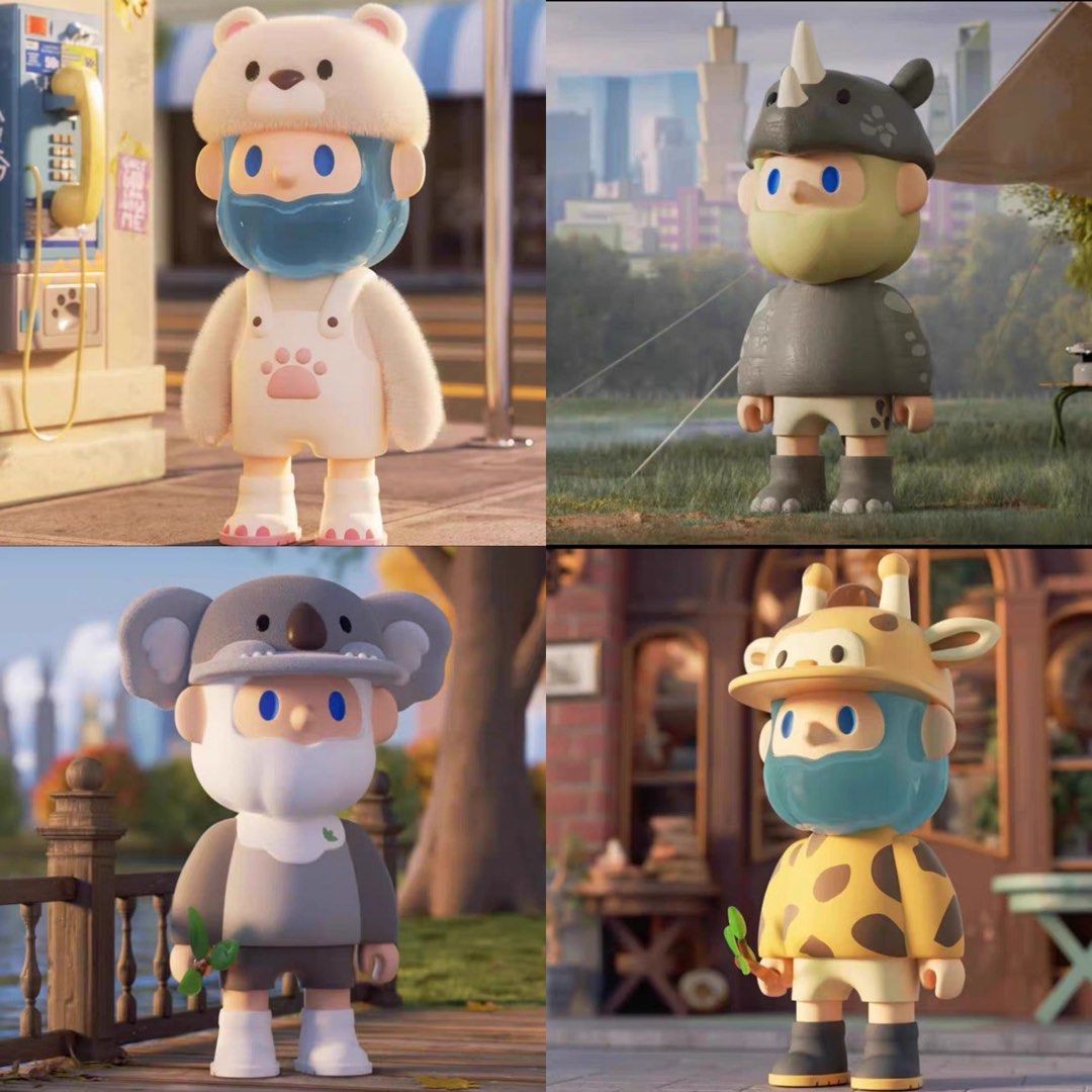 FARMER BOB SOCIAL ANIMAL series / FULL SET / SINGLE BLIND BOX / ABLE TO ...