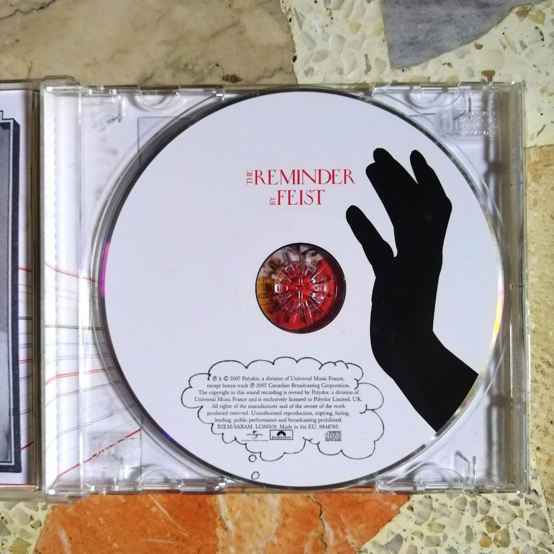 Feist - The Reminder CD Album on Carousell