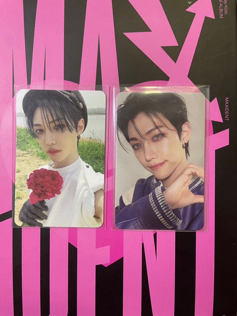 SKZ STRAY KIDS FELIX MAXIDENT GO HEART Photocards PCs, Hobbies & Toys ...