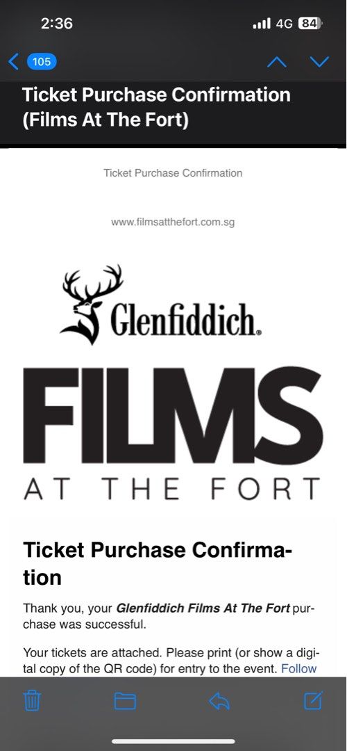 Films at the Fort Ticket 2x (Good Will Hunting), Tickets & Vouchers ...