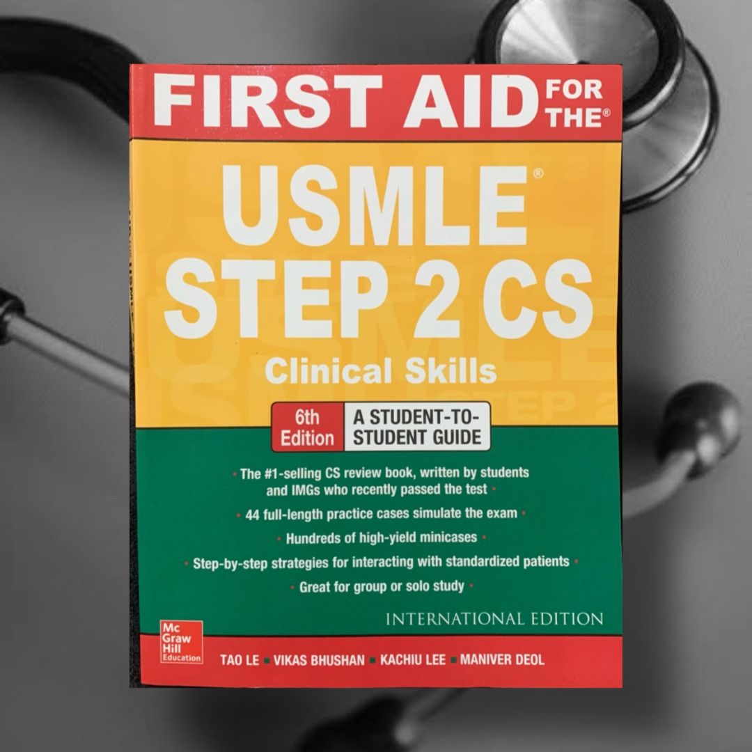 First Aid for the USMLE Step 2 Clinical Skills (Sixth Edition), Hobbies ...