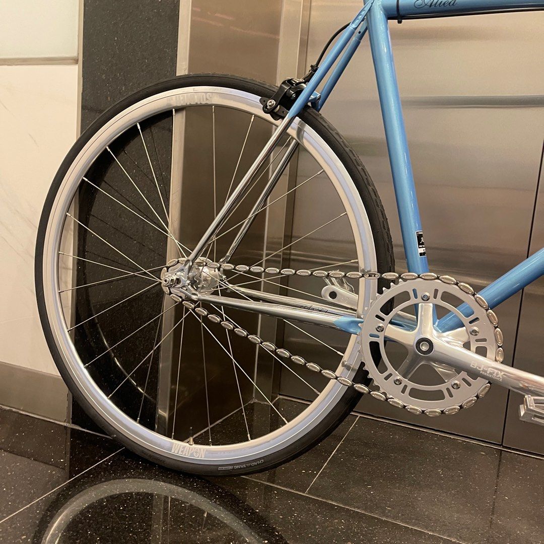 Fixie bike/frame set $360/complete bike $678/weapon fixie bike/brand ...