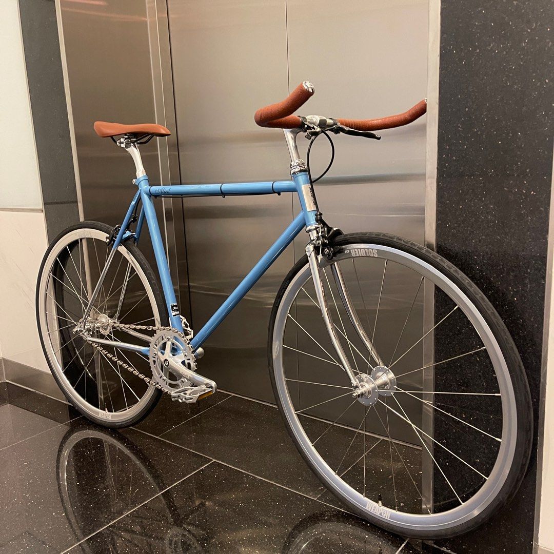 Fixie bike/frame set $360/complete bike $678/weapon fixie bike/brand ...