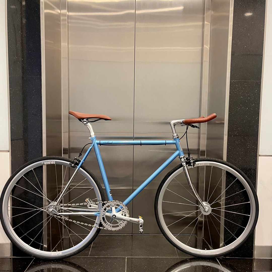 Fixie bike/frame set $360/complete bike $678/weapon fixie bike/brand ...