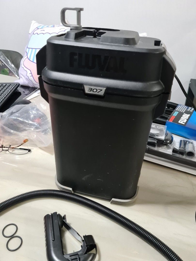 Fluval 307 canister filter, Pet Supplies, Homes & Other Pet Accessories ...