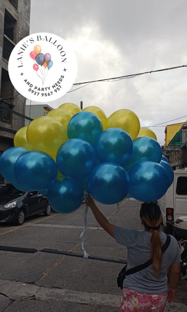 Flying hydrogen white balloon on Carousell