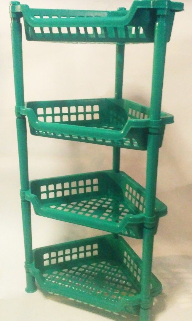 Four-Tiered Triangle Storage Racks (2 for $6), Furniture & Home Living ...