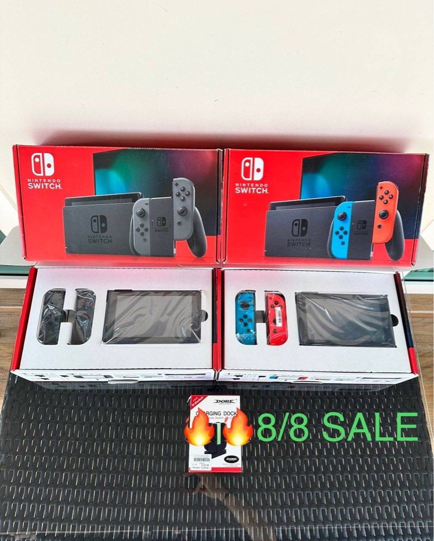 Nintendo Switch (Generation 2) (Neon Blue Neon Red)