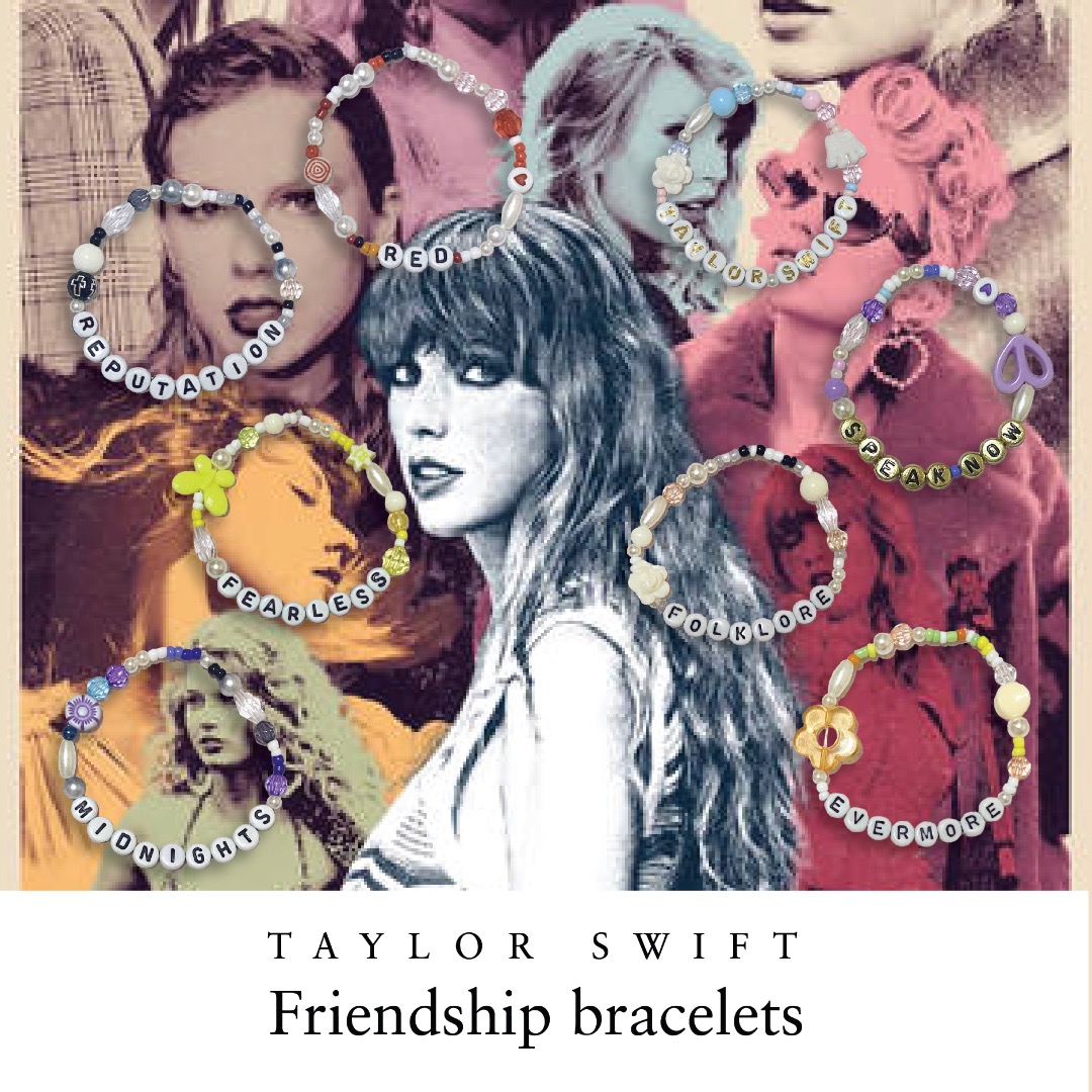 Friendship Bracelets Eras Tour Taylor Swift, Women's Fashion, Jewelry ...