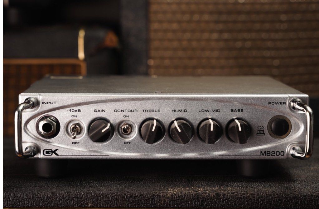 GK Gallien Krueger mb200 bass amp head, small, light , power and loud ...