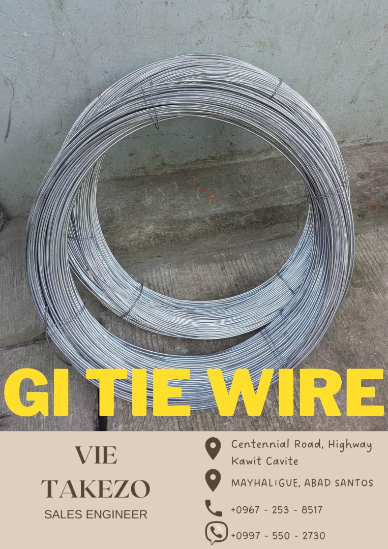 GI TIE WIRE, Commercial & Industrial, Industrial Equipment on Carousell