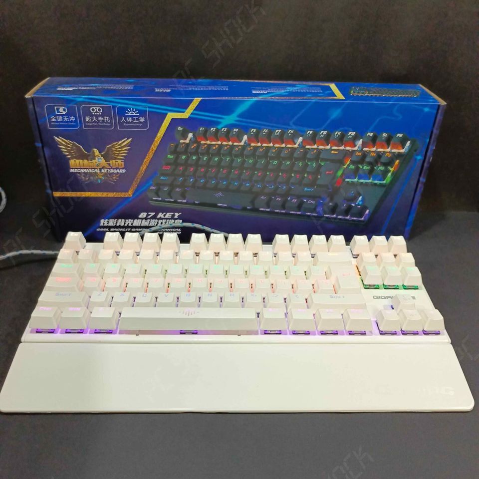 GIGAWARE K28 WHITE MECHANICAL KEYBOARD (B-NEW), Computers & Tech, Parts & Accessories, Computer ...