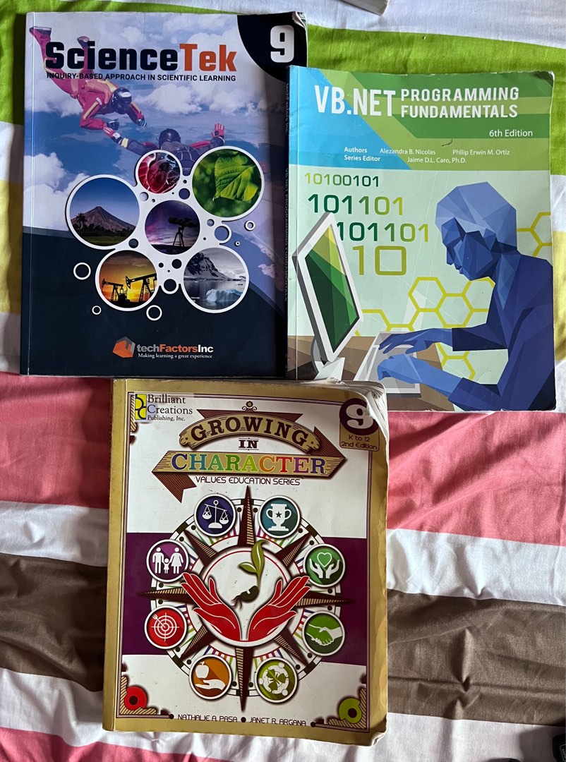 grade 9 books, Hobbies & Toys, Books & Magazines, Textbooks on Carousell